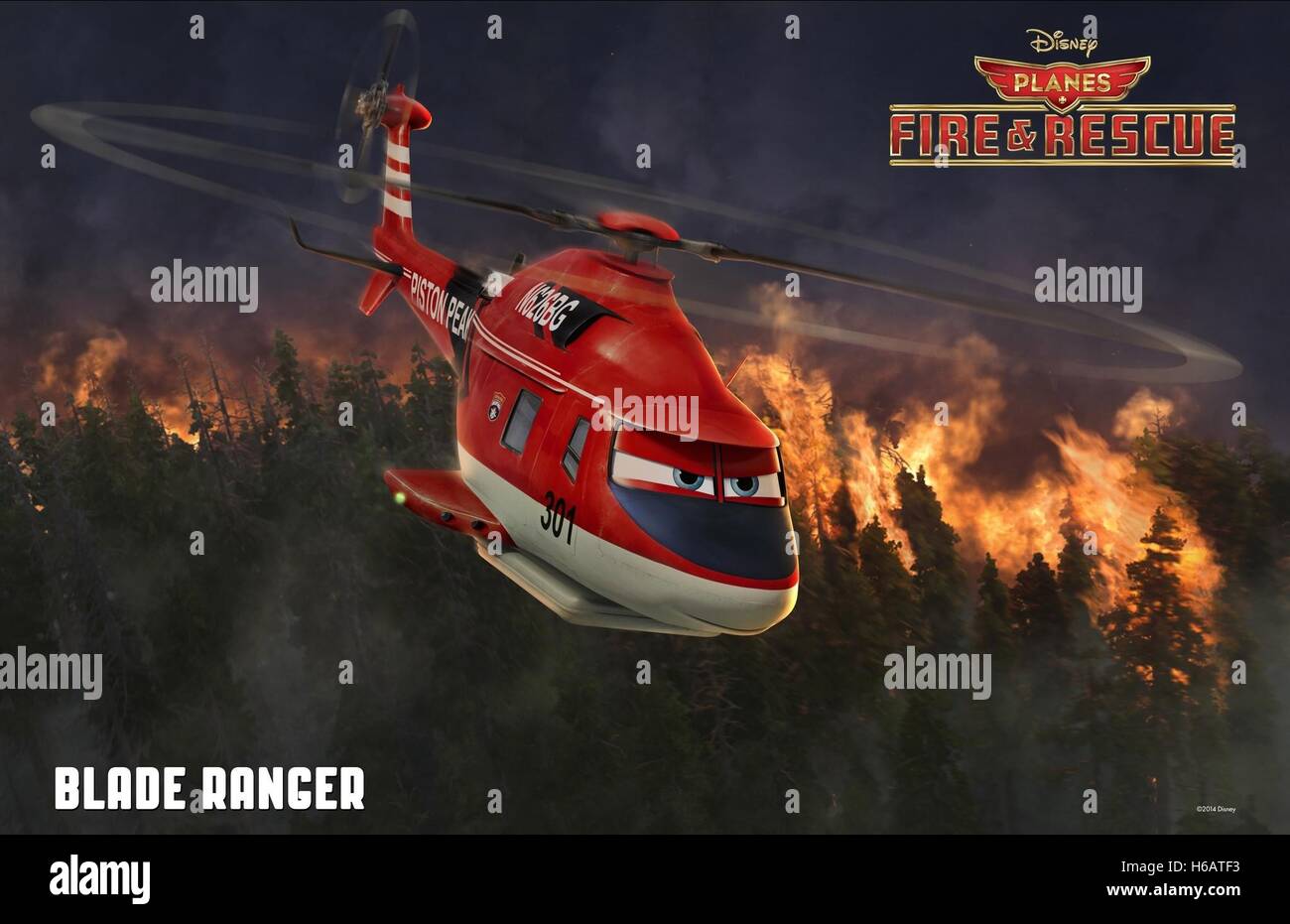 Blade Ranger Poster Planes Fire High Resolution Stock Photography and ...