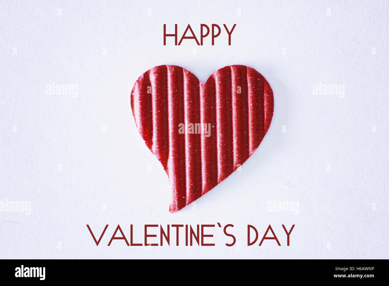 Cardboard heart shape Stock Photo - Alamy