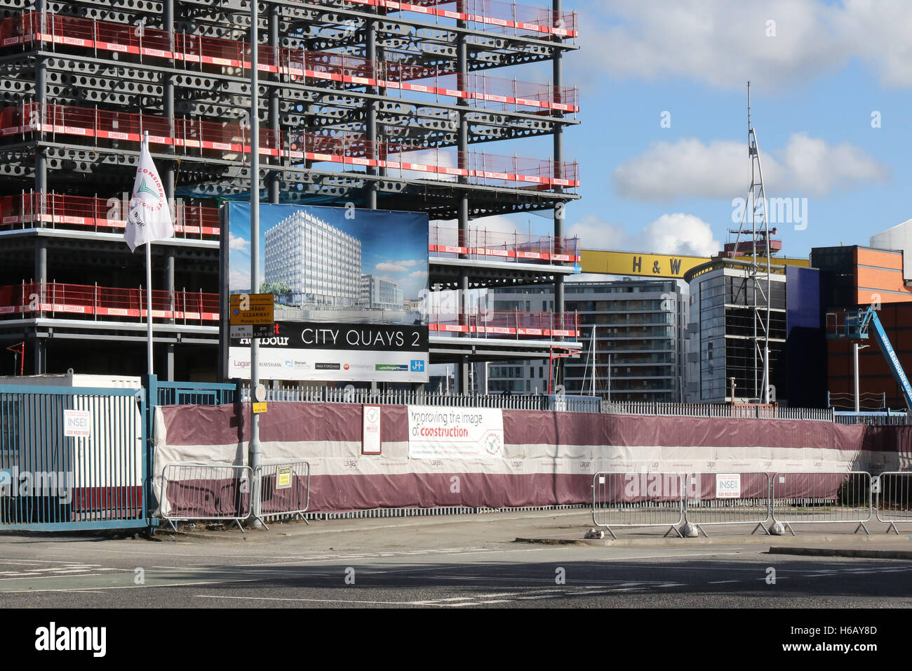 Construction Of Belfast High Resolution Stock Photography and Images ...