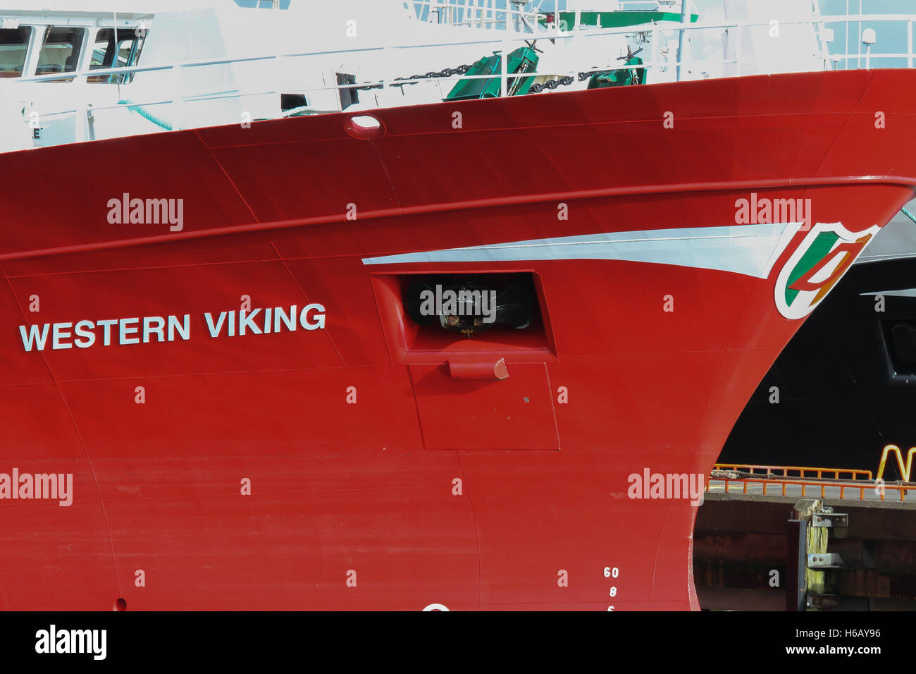 Fishing trawler Western Viking at Killybegs Harbour Co Donegal Ireland ...