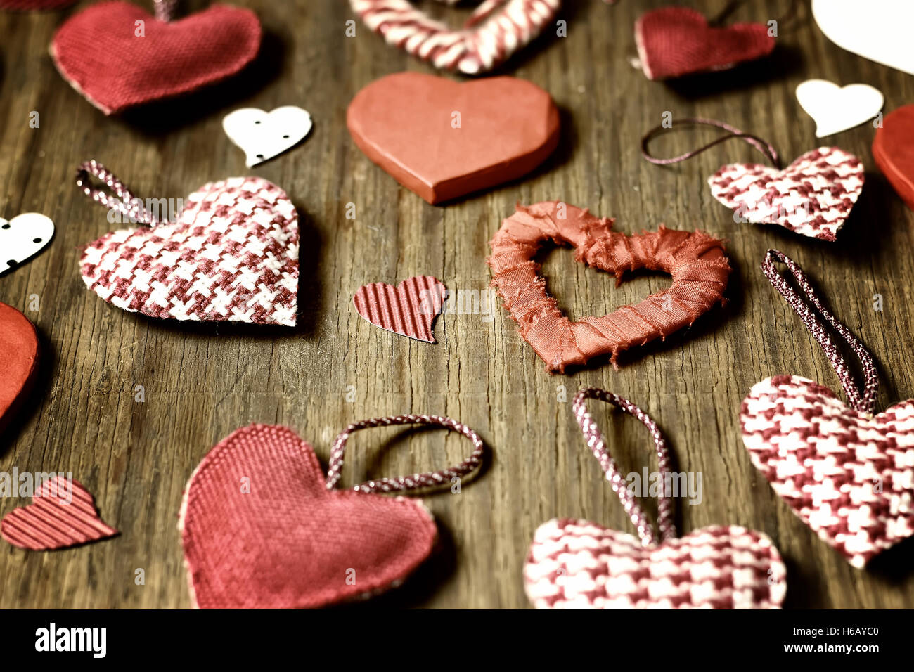 retro background of heart shape Stock Photo - Alamy