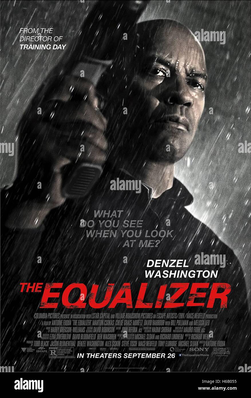 Denzel Washington Poster High Resolution Stock Photography and Images ...