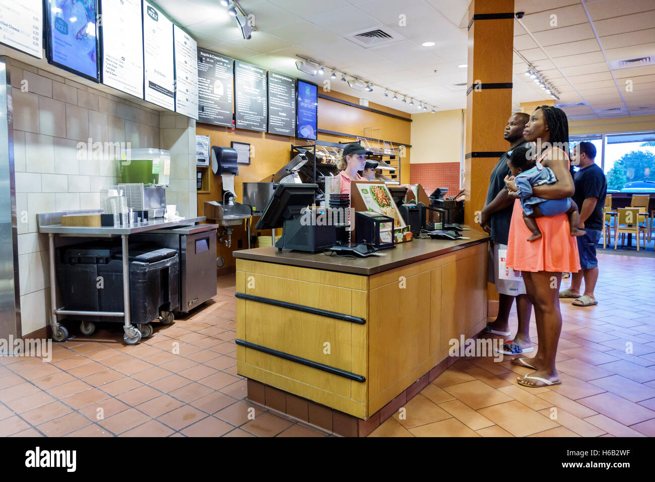 Florida,South,Port St. Saint Lucie,Panera Bread,interior inside ...