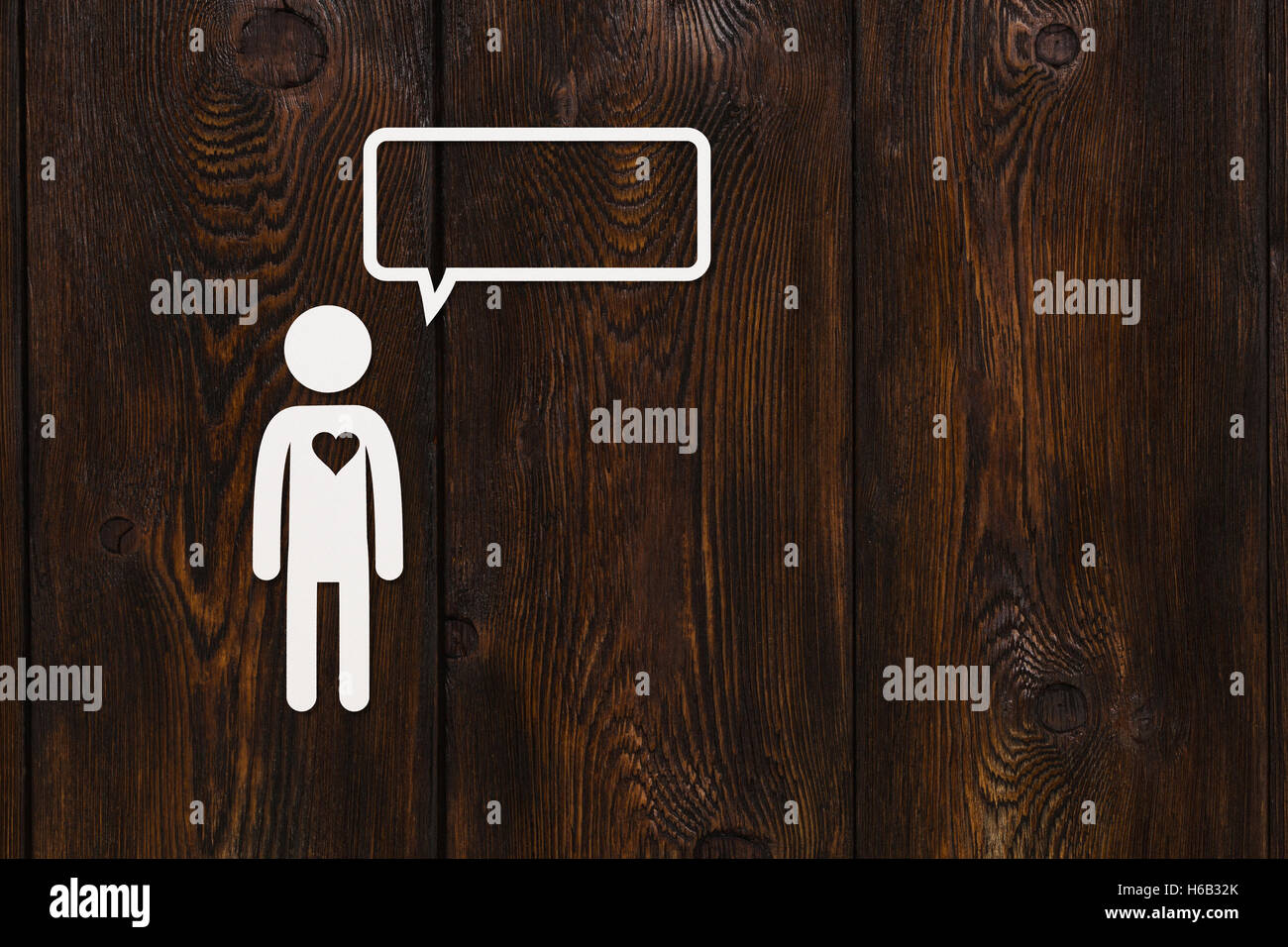 Abstract art people talking hi-res stock photography and images - Alamy
