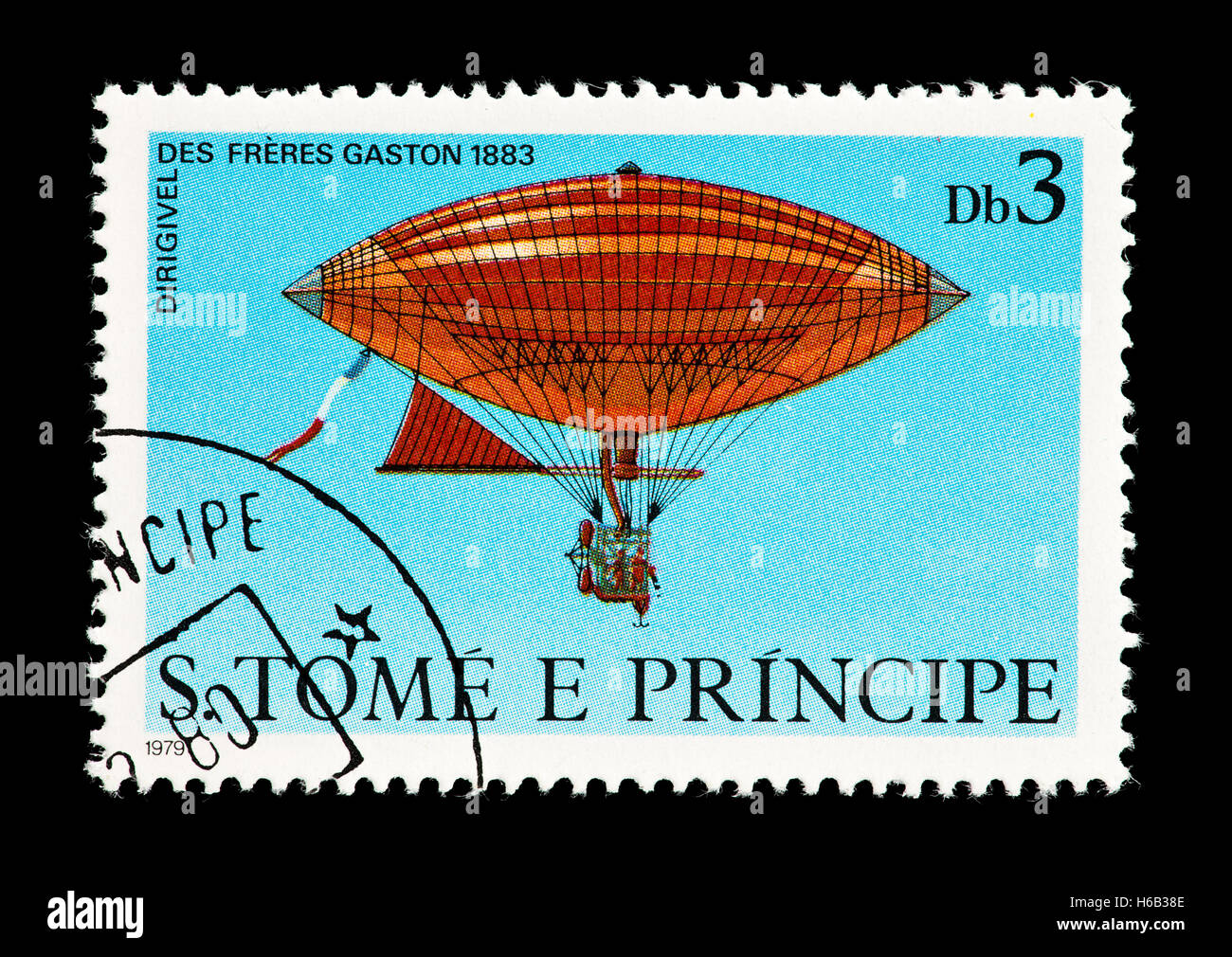 Postage stamp from Saint Thomas and Prince Islands depicting a ...