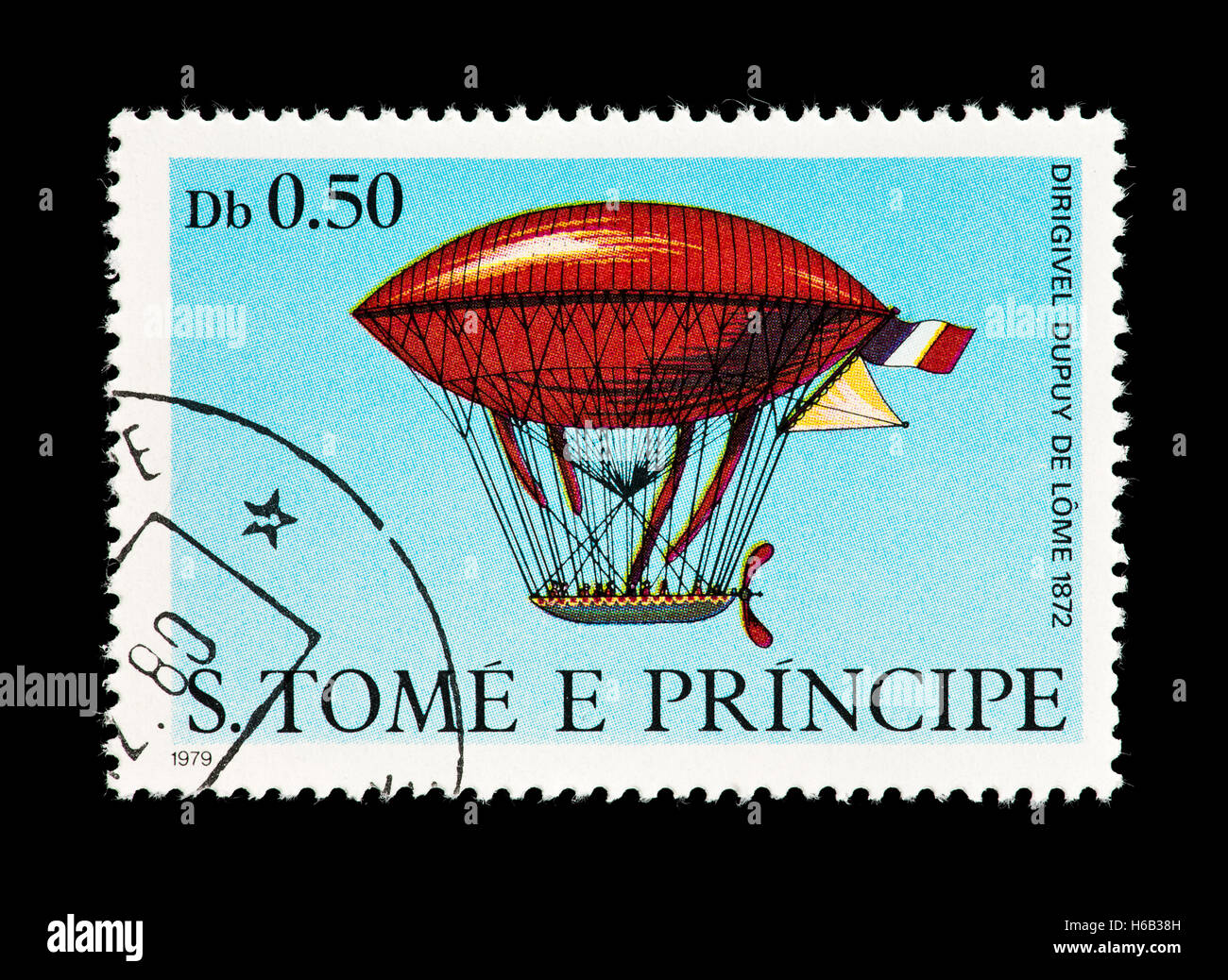 Postage stamp from Saint Thomas and Prince Islands depicting a ...