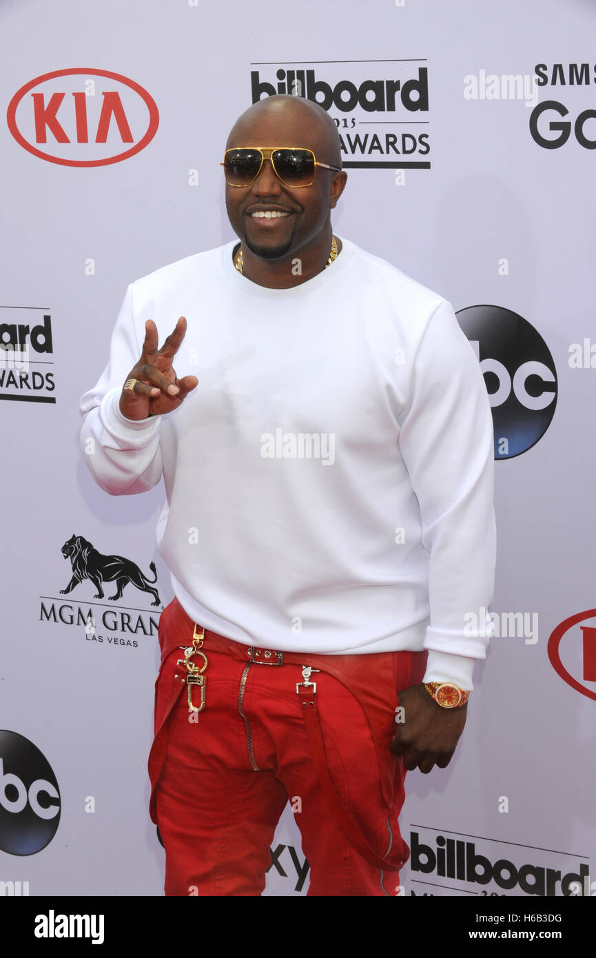 Rico Love arrives at the 2015 Billboard Music Awards at the MGM Grand ...