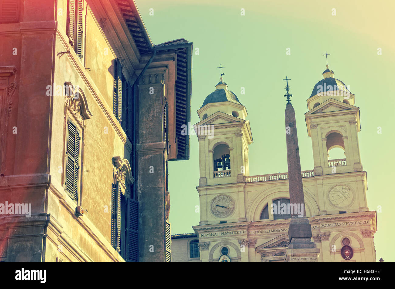 Rome spanish square hi-res stock photography and images - Alamy