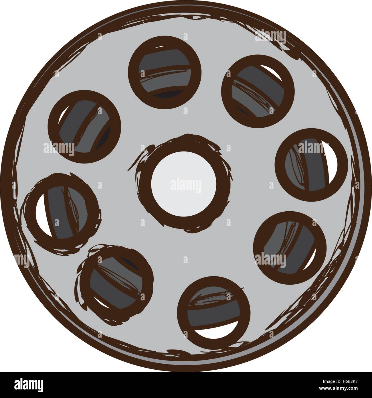 film tape reel icon image Stock Vector Image & Art - Alamy