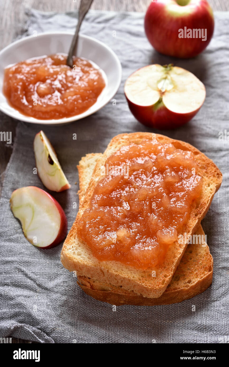 Preserve on toast hi-res stock photography and images - Alamy