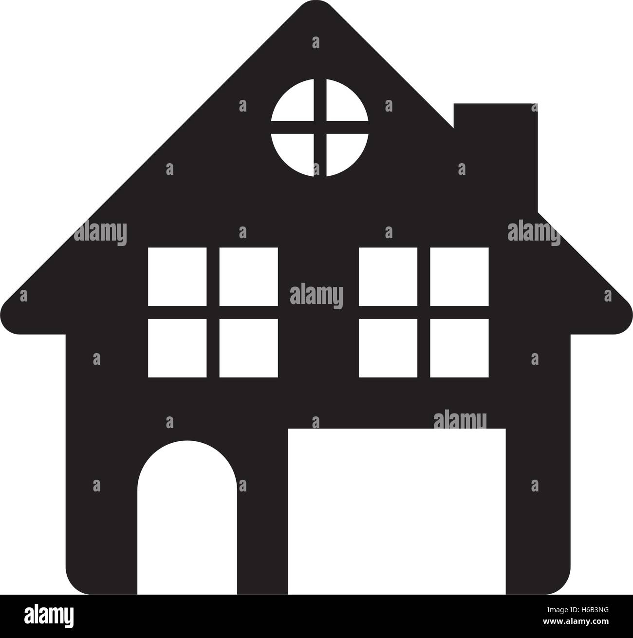 house pictogram icon image Stock Vector Image & Art - Alamy