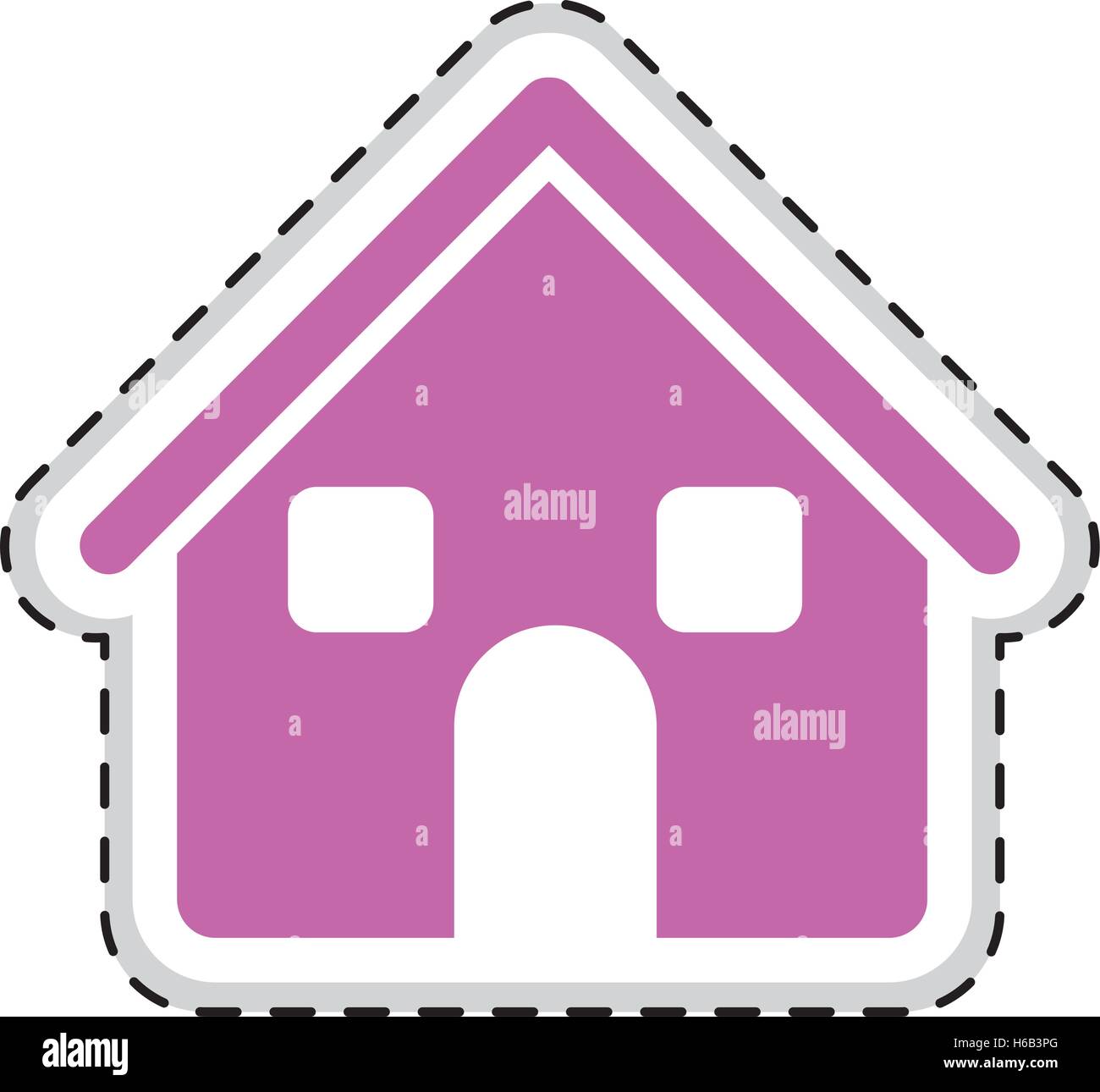 house pictogram icon image Stock Vector Image & Art - Alamy