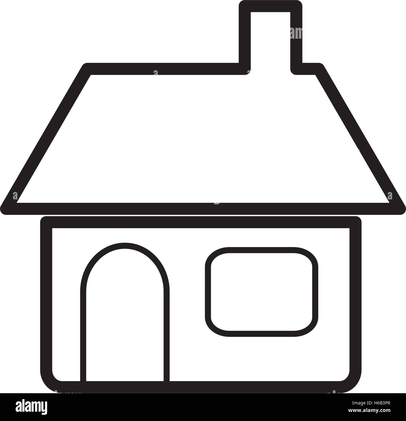 house pictogram icon image Stock Vector Image & Art - Alamy