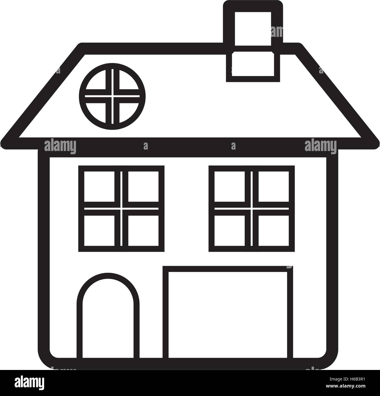house pictogram icon image Stock Vector Image & Art - Alamy