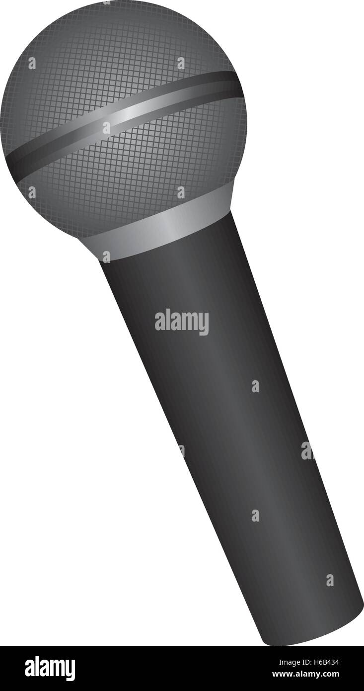 single microphone icon image Stock Vector Image & Art - Alamy
