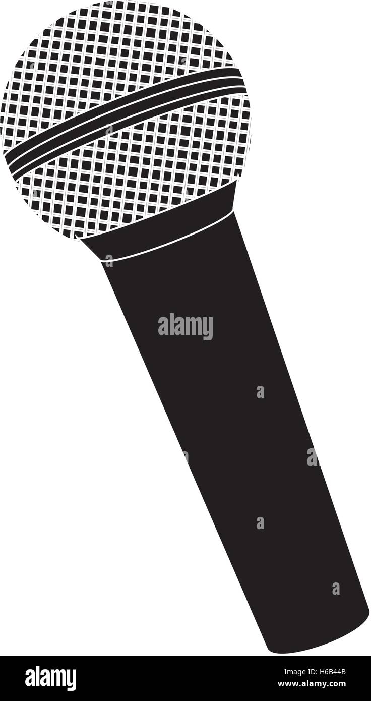 single microphone icon image Stock Vector Image & Art - Alamy