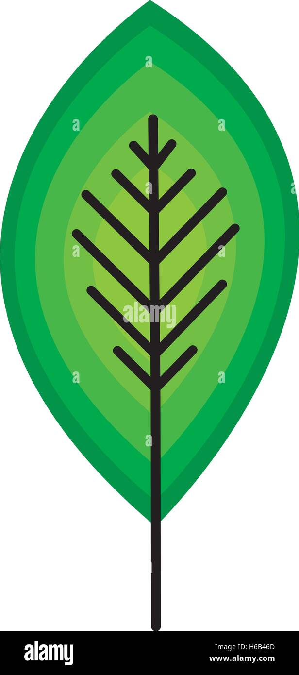 simple leaf icon image Stock Vector Image & Art - Alamy