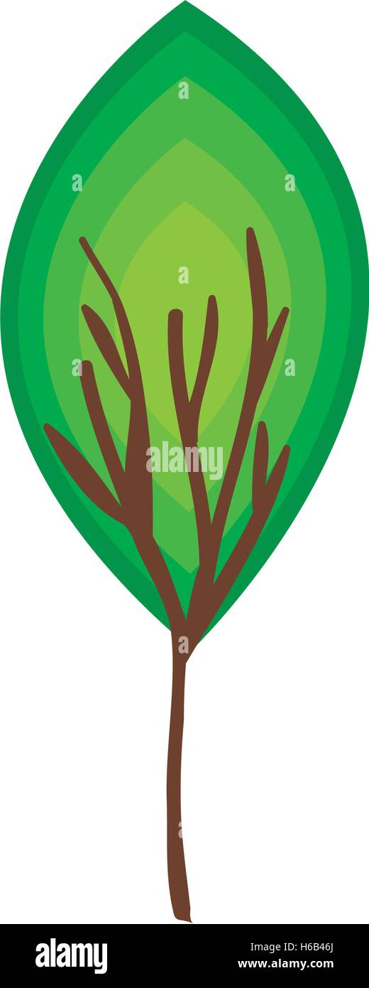simple leaf icon image Stock Vector Image & Art - Alamy