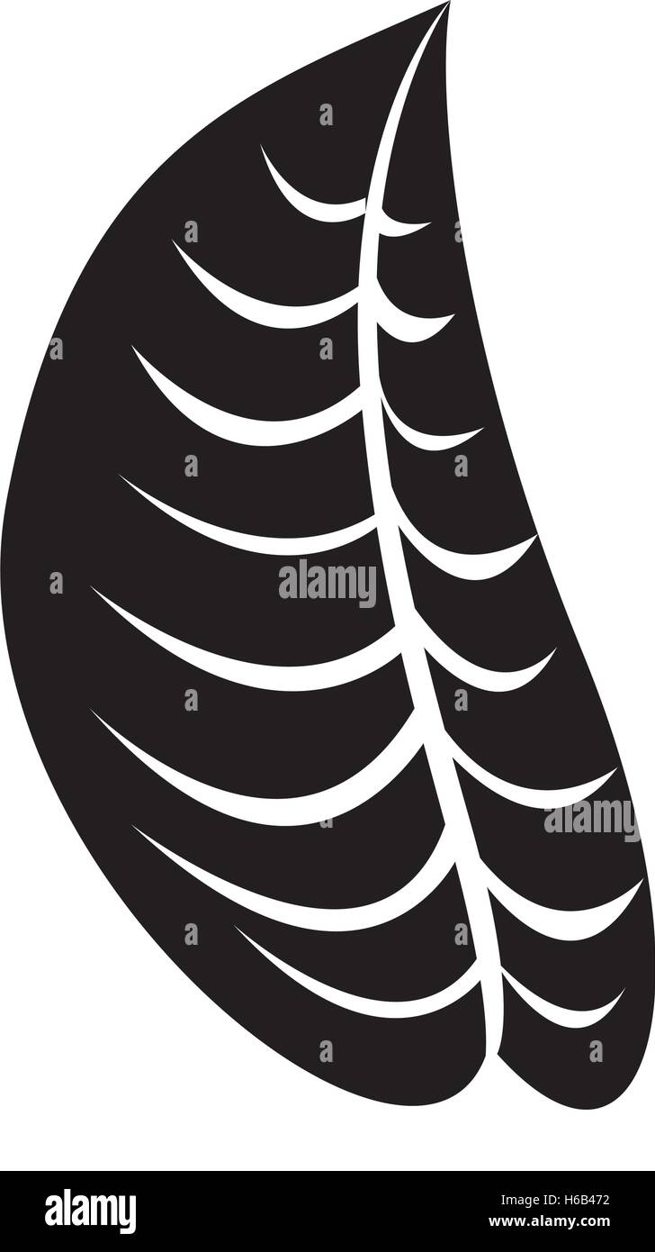 simple leaf icon image Stock Vector Image & Art - Alamy