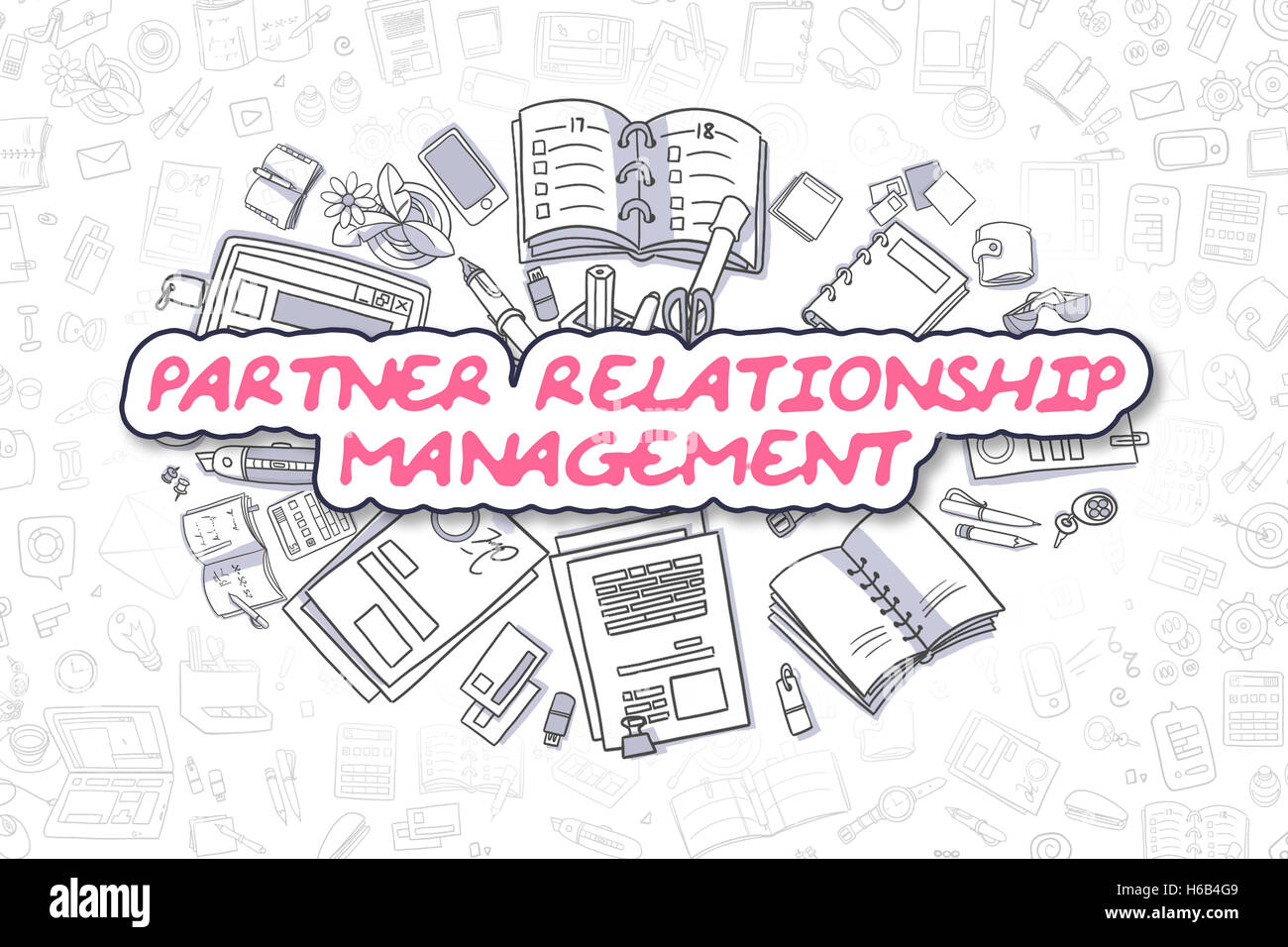 Partner Relationship Management - Business Concept Stock Photo - Alamy