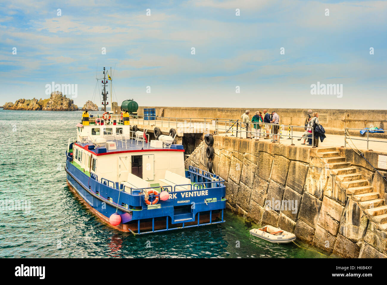Sark harbour hi-res stock photography and images - Alamy