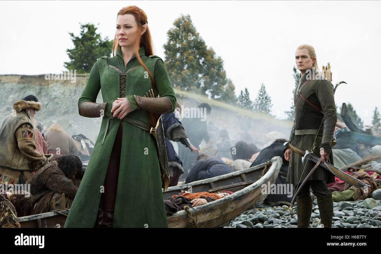 Evangeline Lilly Hobbit High Resolution Stock Photography and Images - Alamy