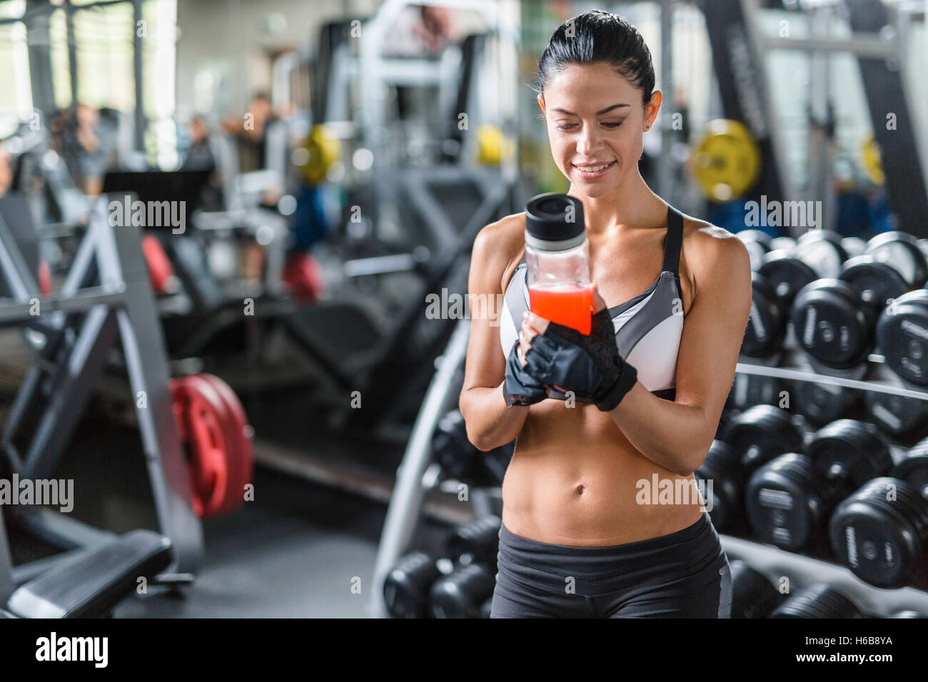 Healthy lifestyle athlete drink hi-res stock photography and images - Alamy