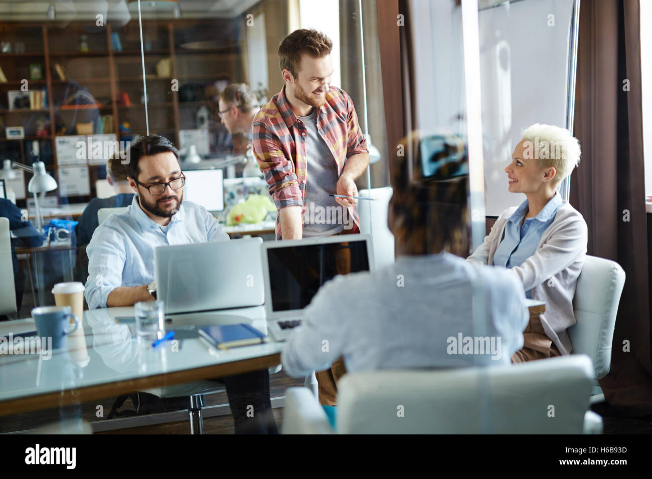 Planning new project Stock Photo - Alamy