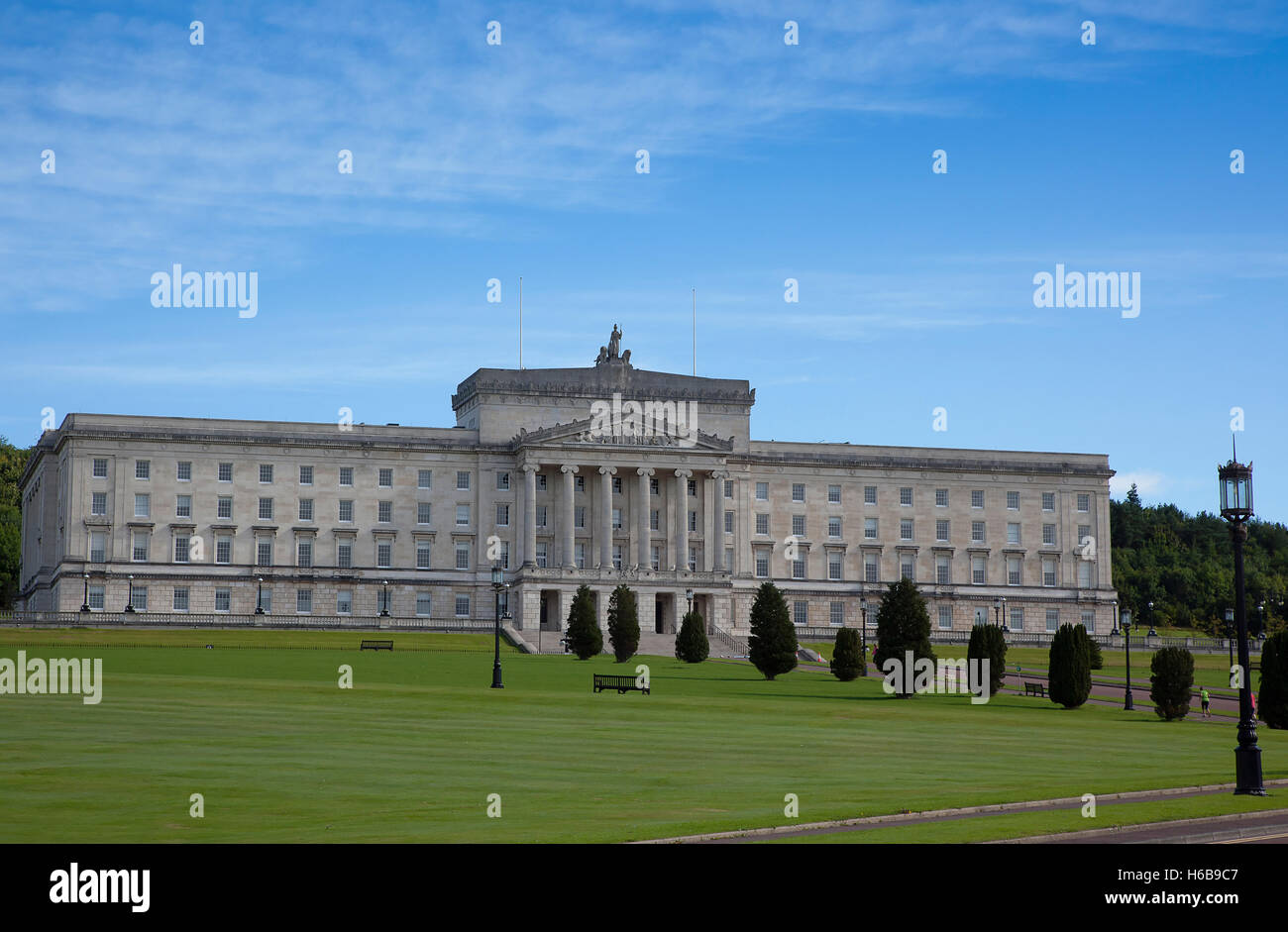Ireland, North, Belfast, Stormont assembly building Stock Photo - Alamy