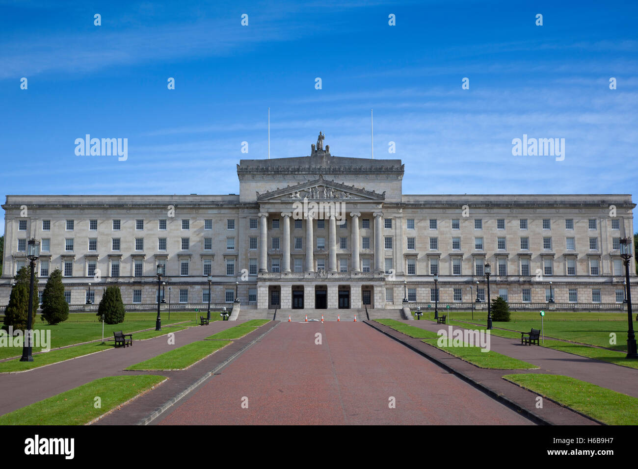 Ireland, North, Belfast, Stormont assembly building Stock Photo - Alamy