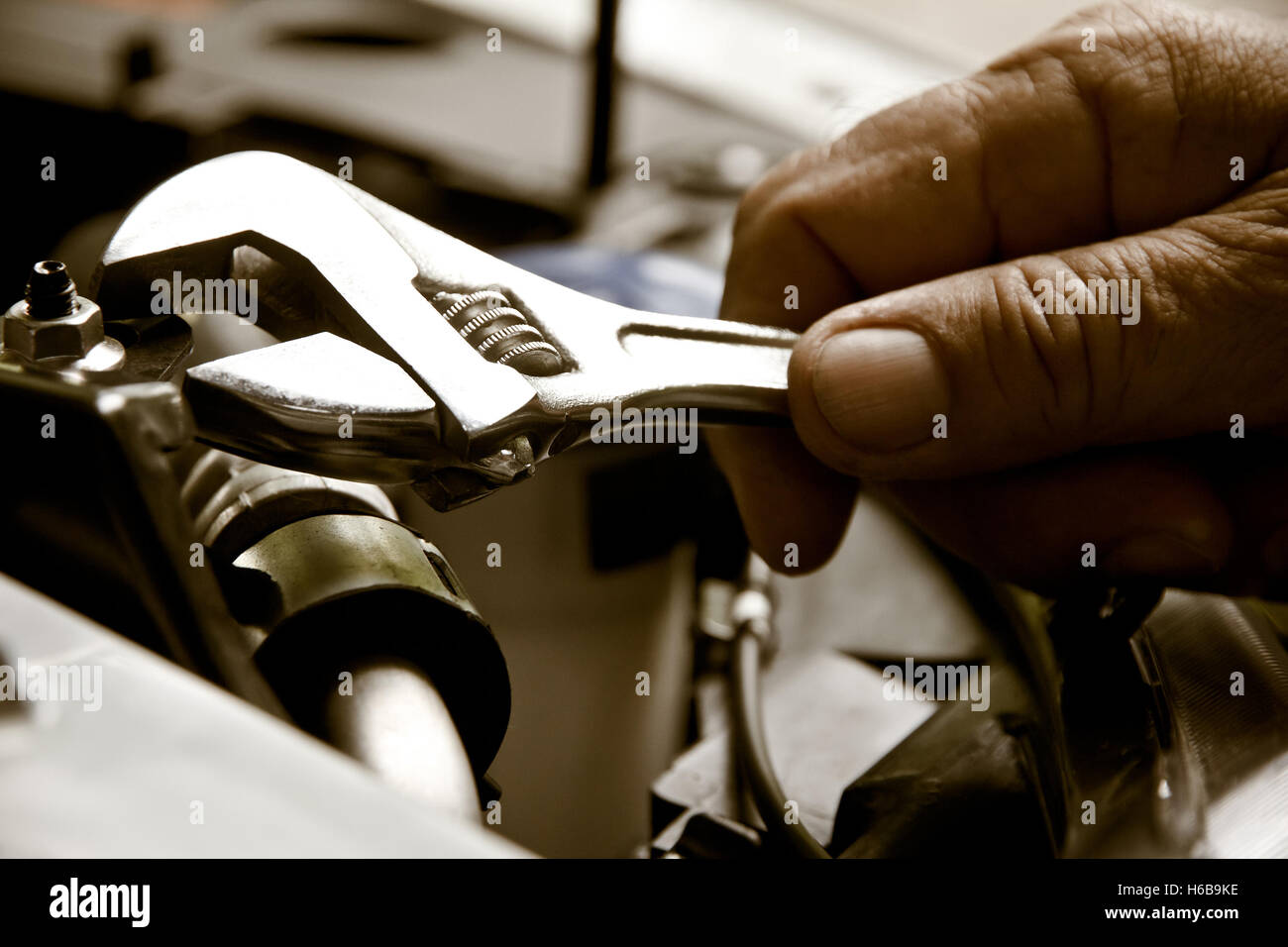 Auto repair concept Stock Photo - Alamy