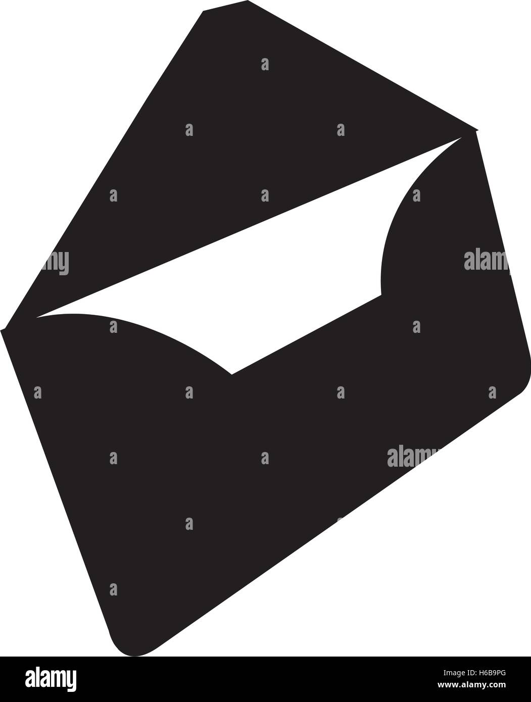 message envelope pictogram icon image Stock Vector Image & Art - Alamy