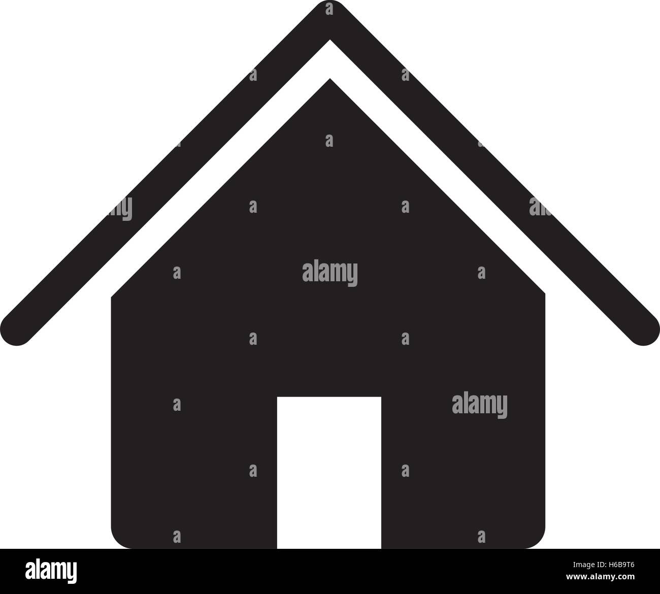 house pictogram icon image Stock Vector Image & Art - Alamy