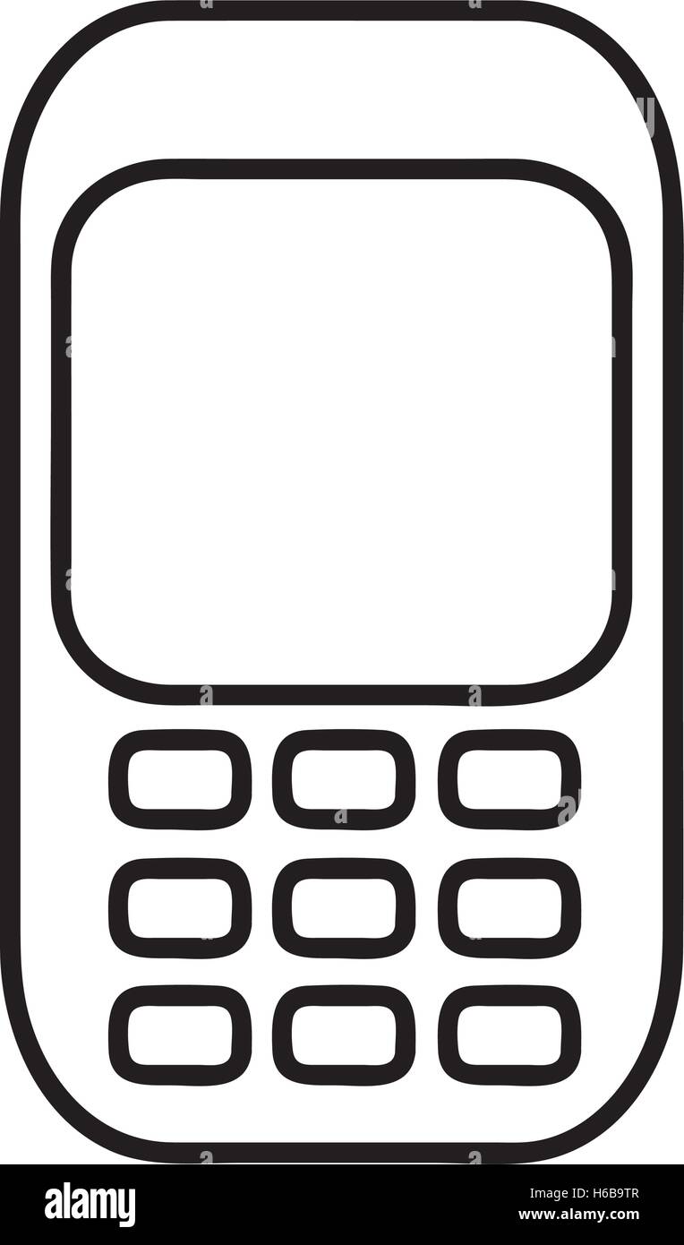 cellphone pictogram icon image Stock Vector Image & Art - Alamy