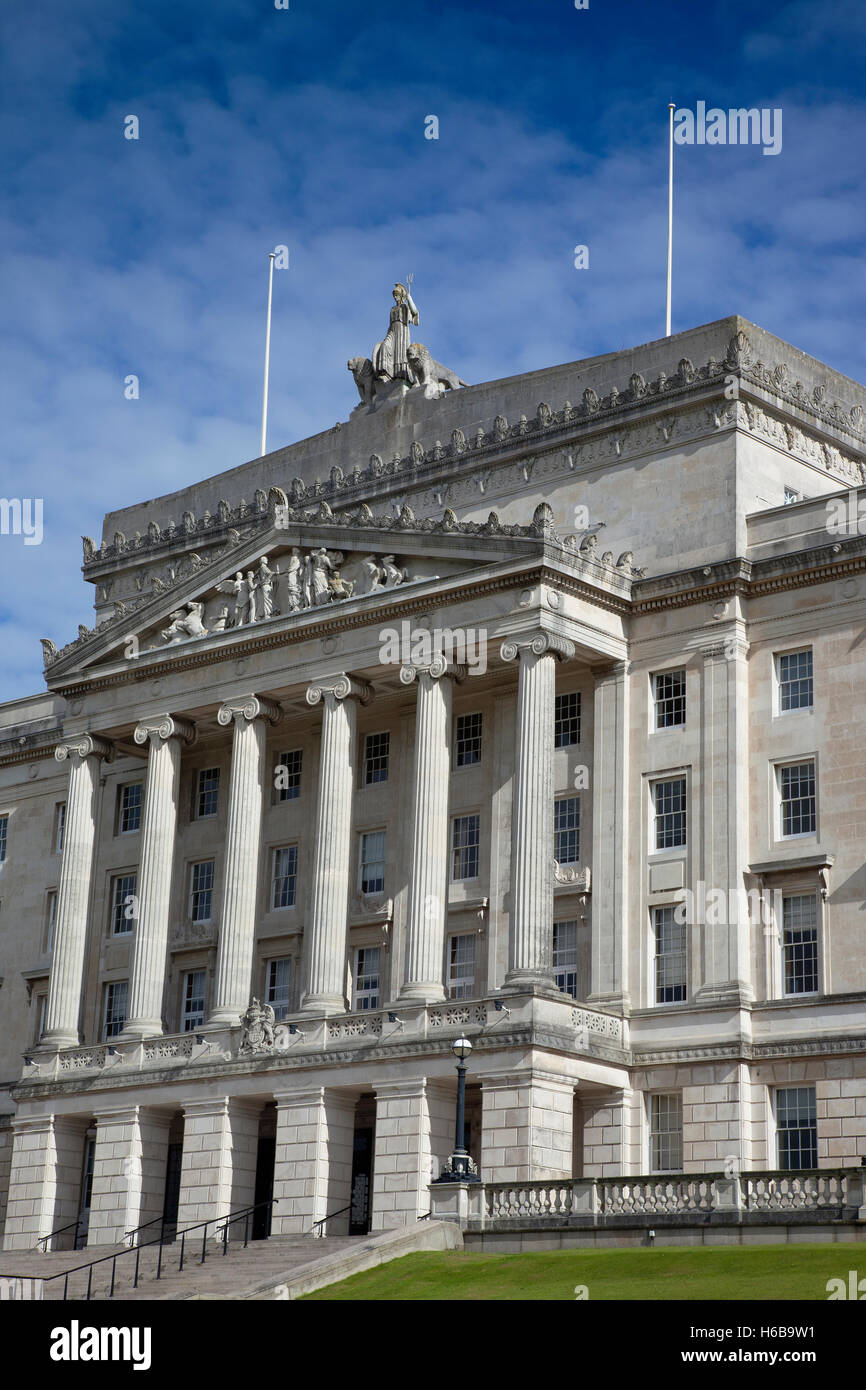 Ireland, North, Belfast, Stormont assembly building Stock Photo - Alamy