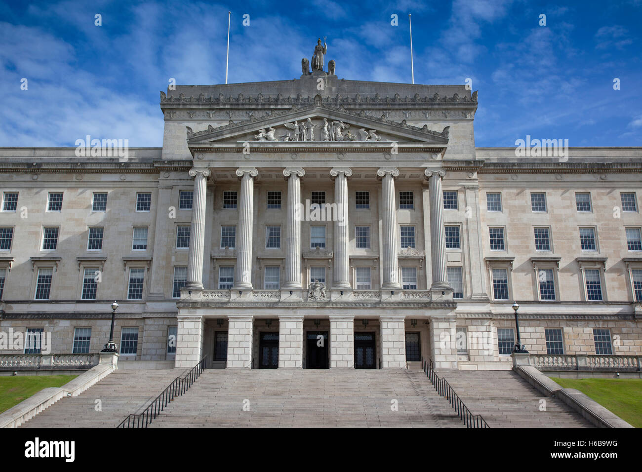 Ireland, North, Belfast, Stormont assembly building Stock Photo - Alamy
