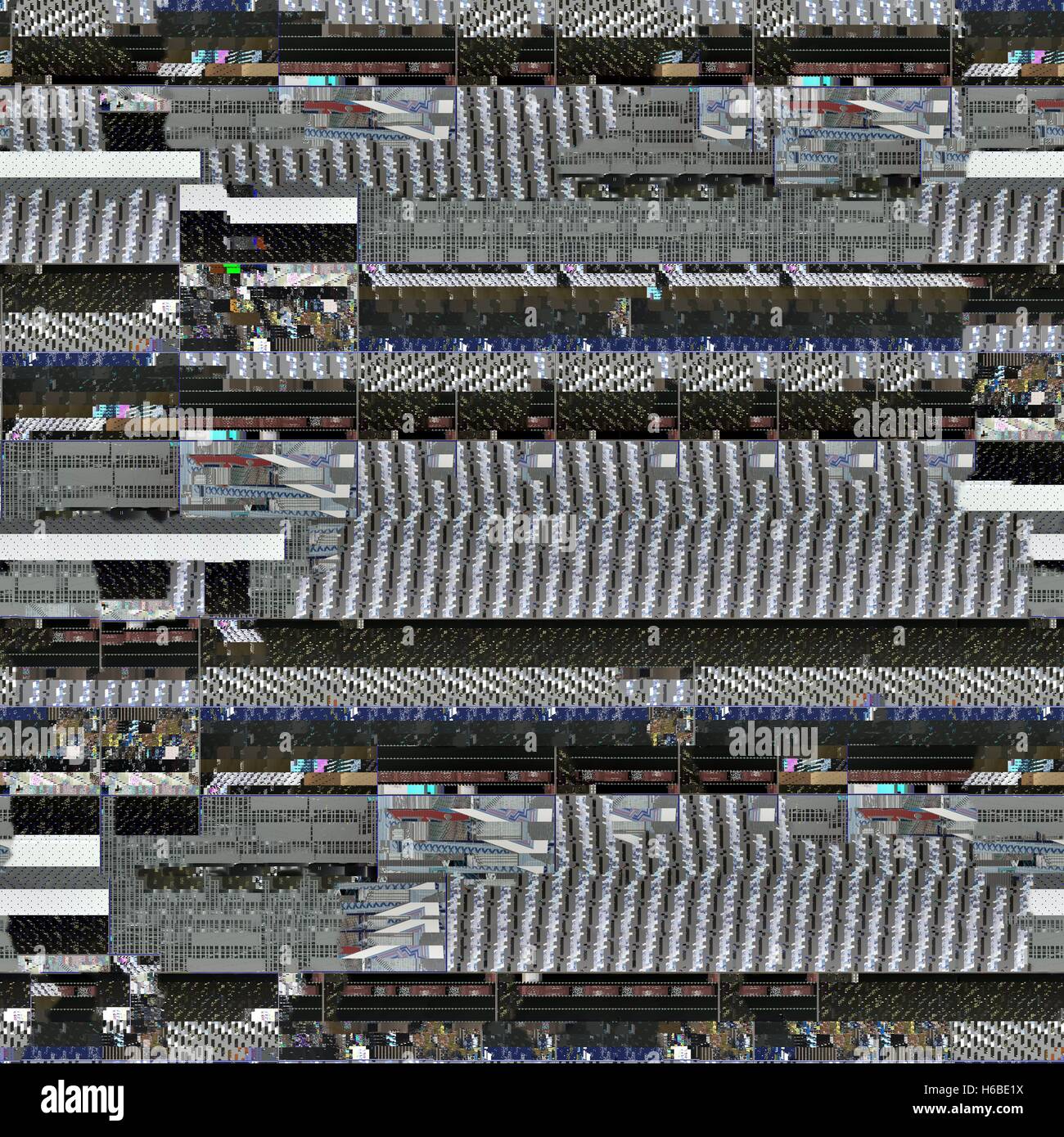 Seamless glitch background for 3D objects Stock Photo - Alamy