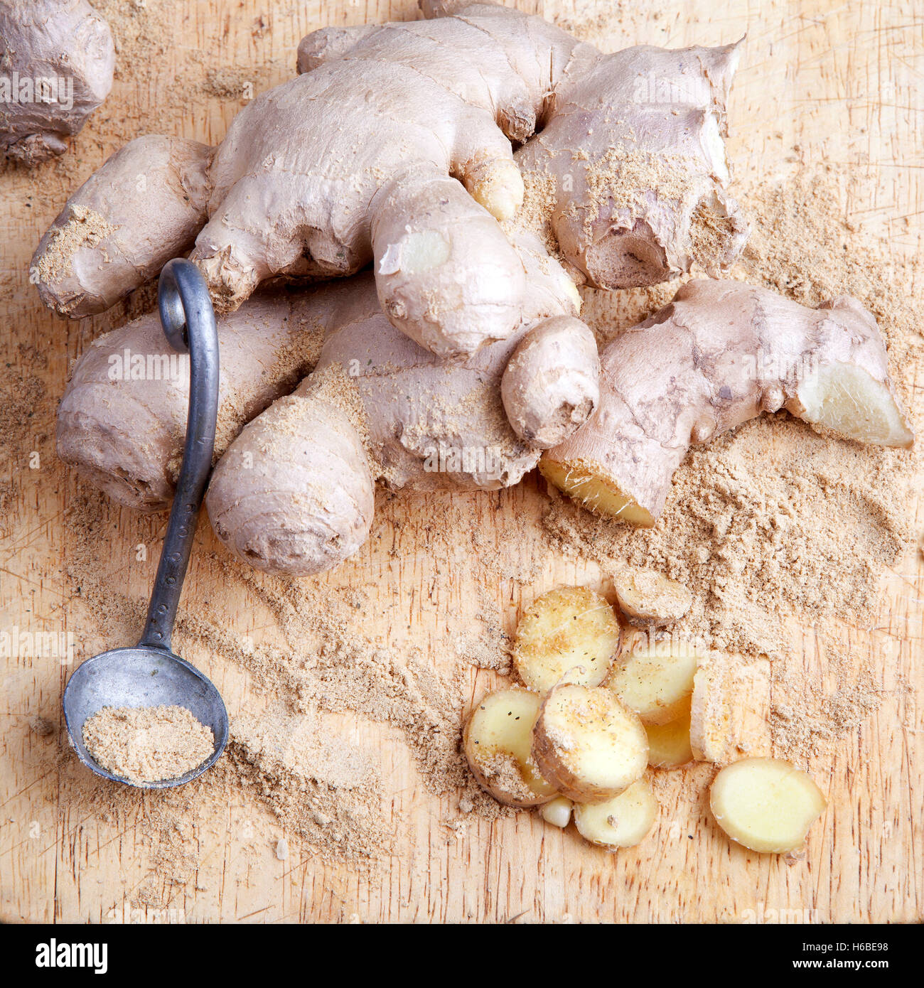 Different forms of ginger hi-res stock photography and images - Alamy