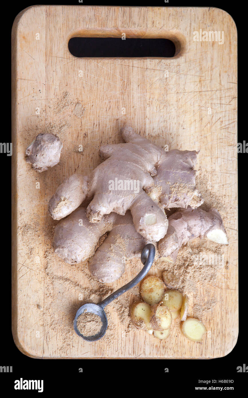 Different forms of ginger hi-res stock photography and images - Alamy