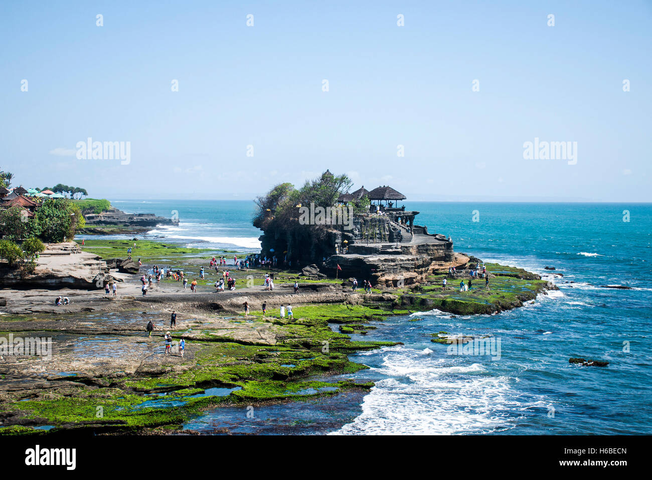 Ocean Temple Bali indonesia coastline Pura Tanah Lot 2 Stock Photo - Alamy