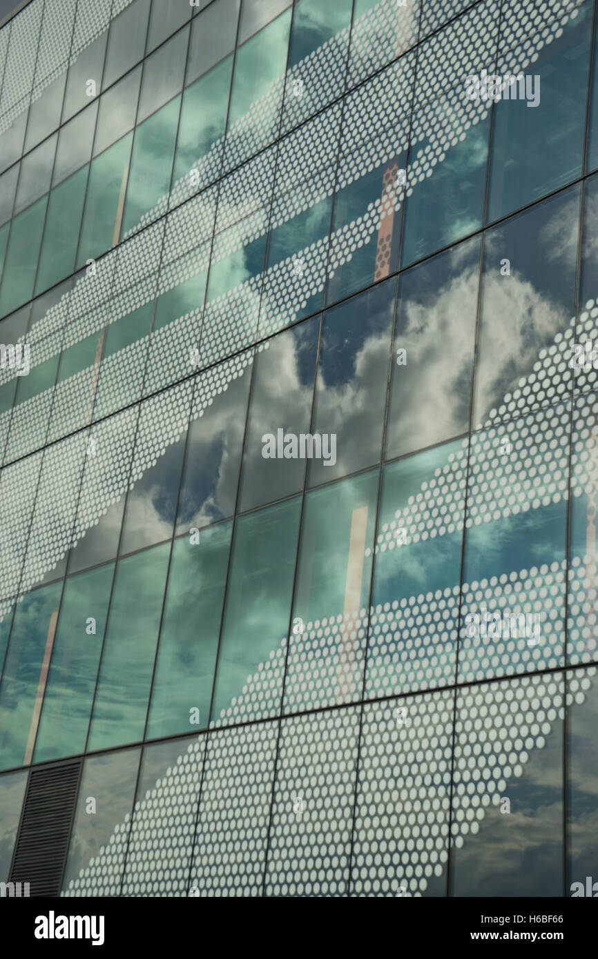 New building complex housing HereEast by the Queen Elizabeth Olympic ...