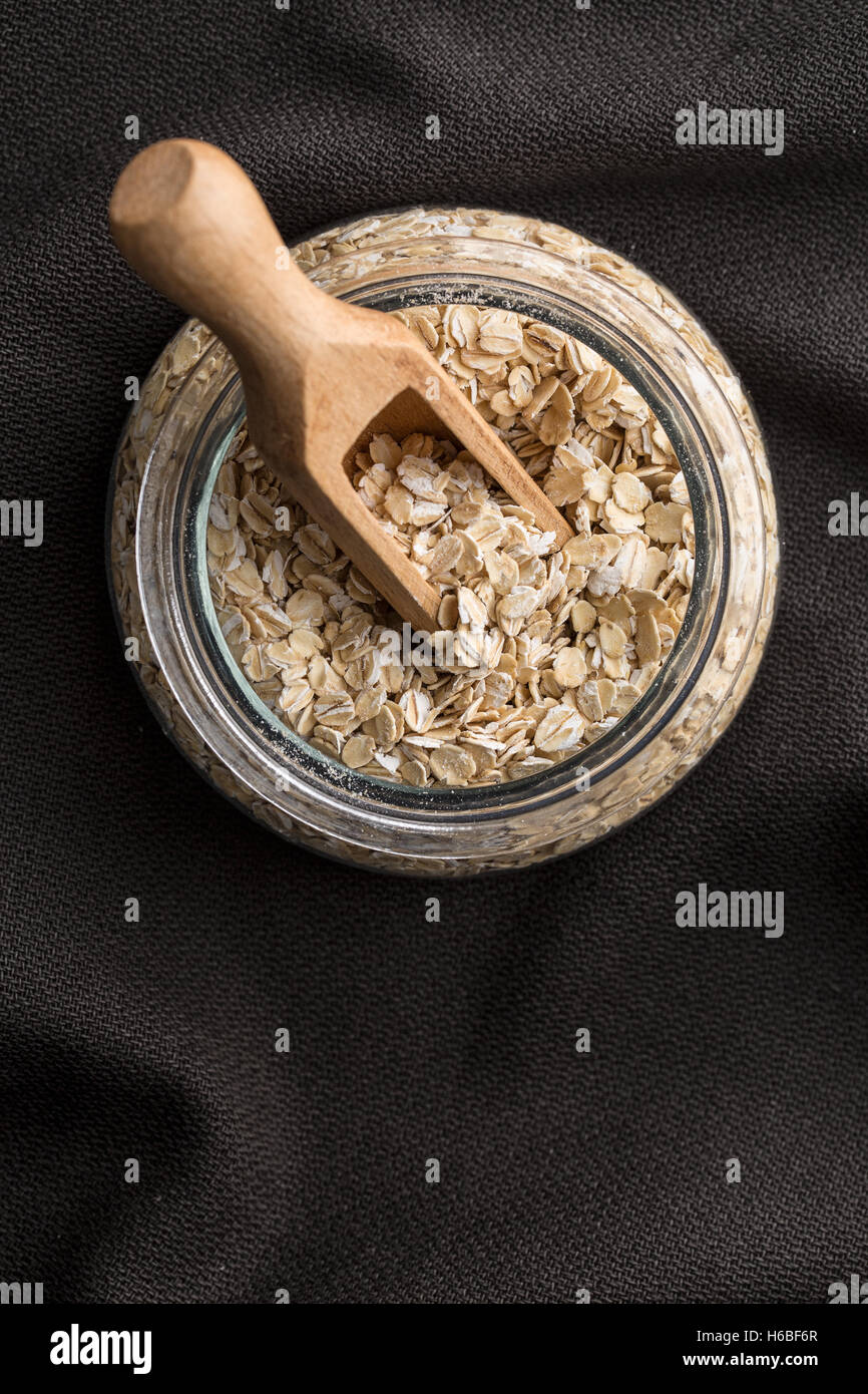 Glass jar top view hi-res stock photography and images - Alamy