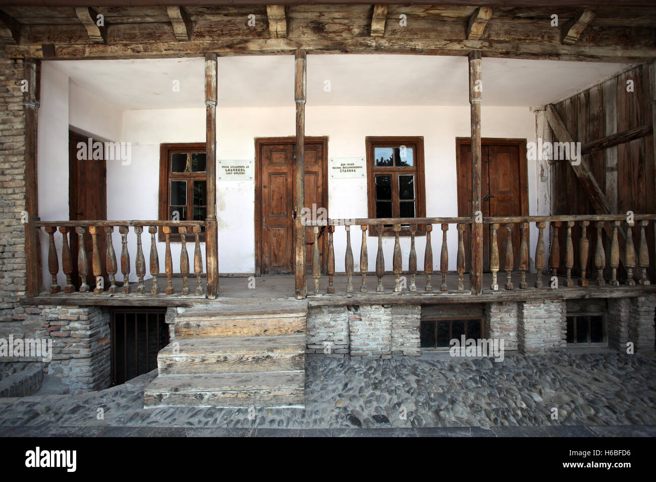 House in which Josif Stalin was born, now part of Stalin Museum, Gori ...