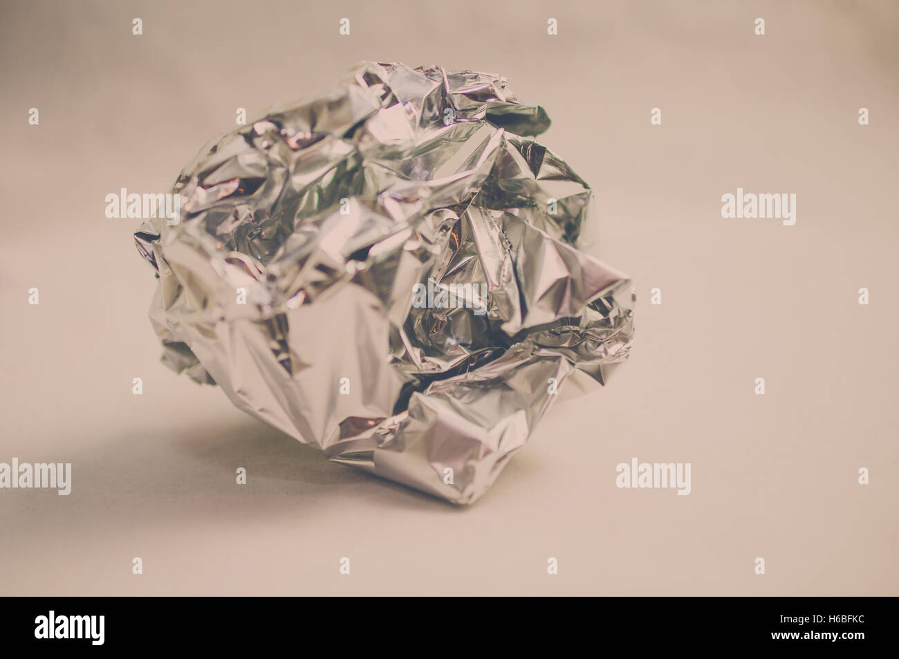 Foil trash hi-res stock photography and images - Alamy