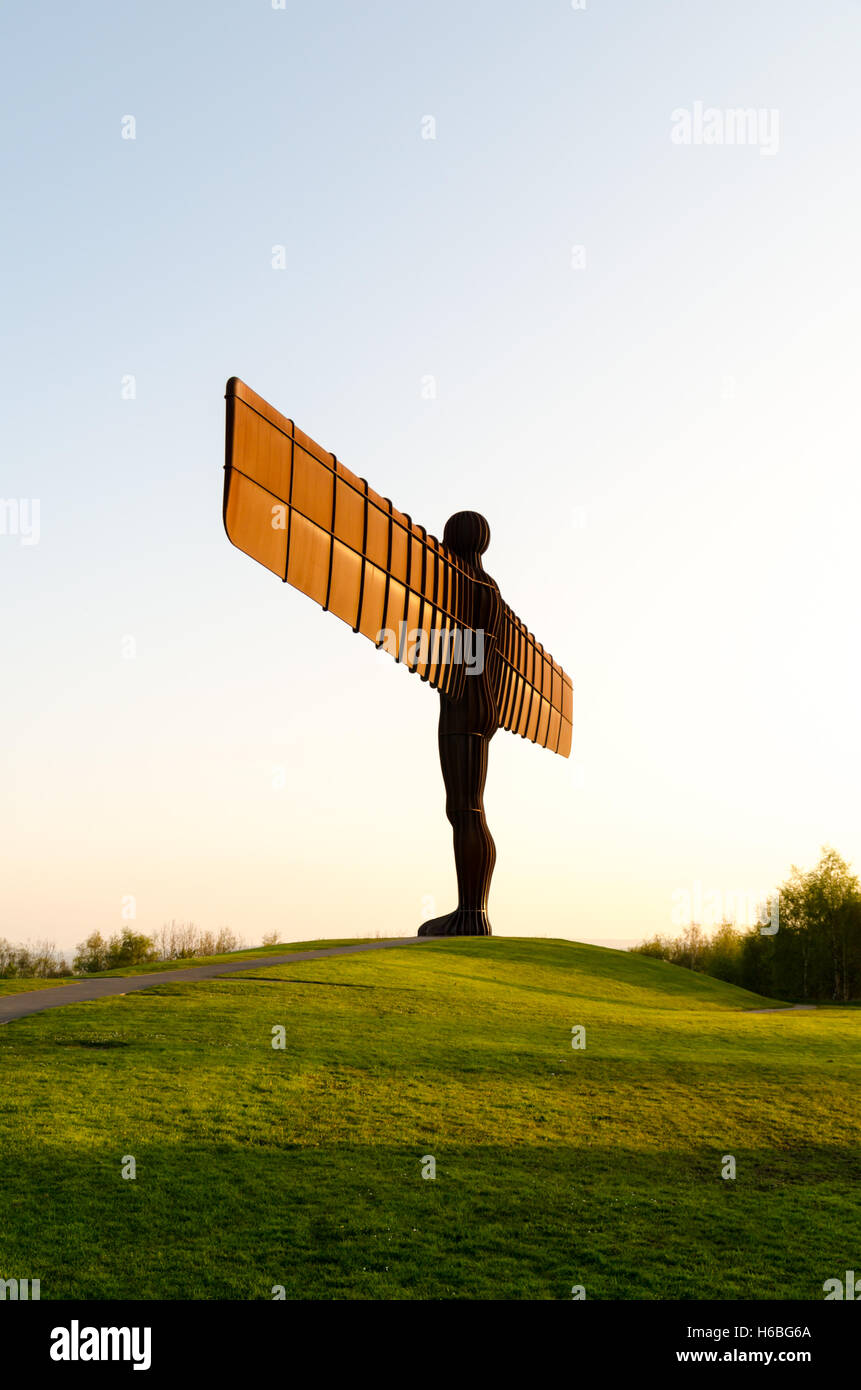 The Angel of the North, Gateshead, England Stock Photo - Alamy