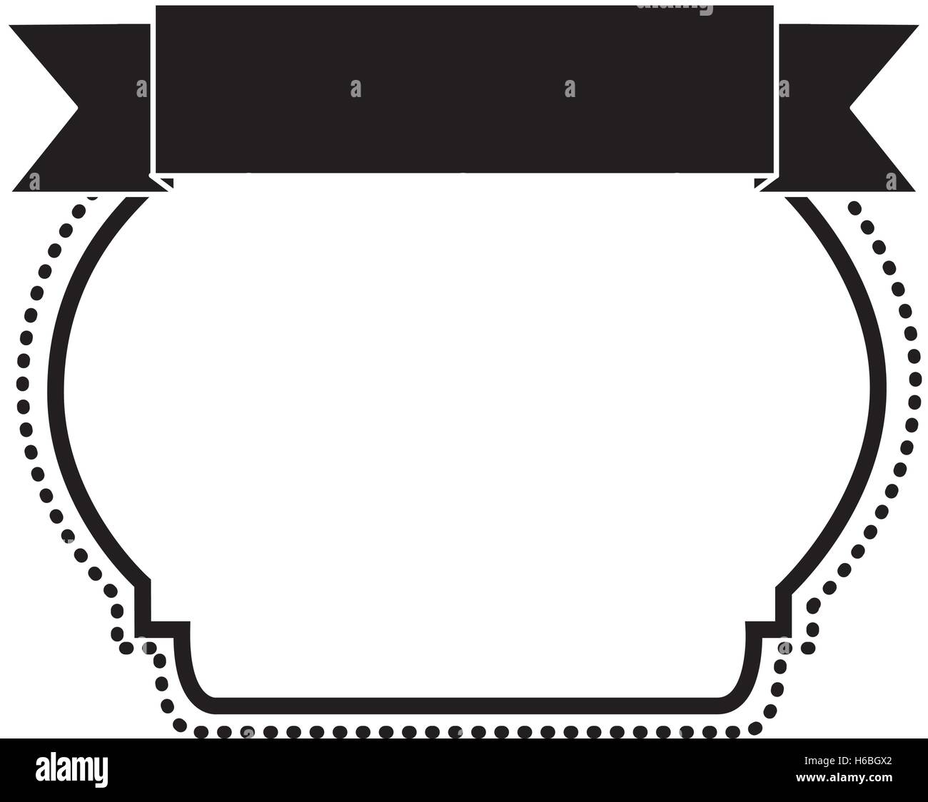 embellished emblem or label icon image vector illustration design Stock ...