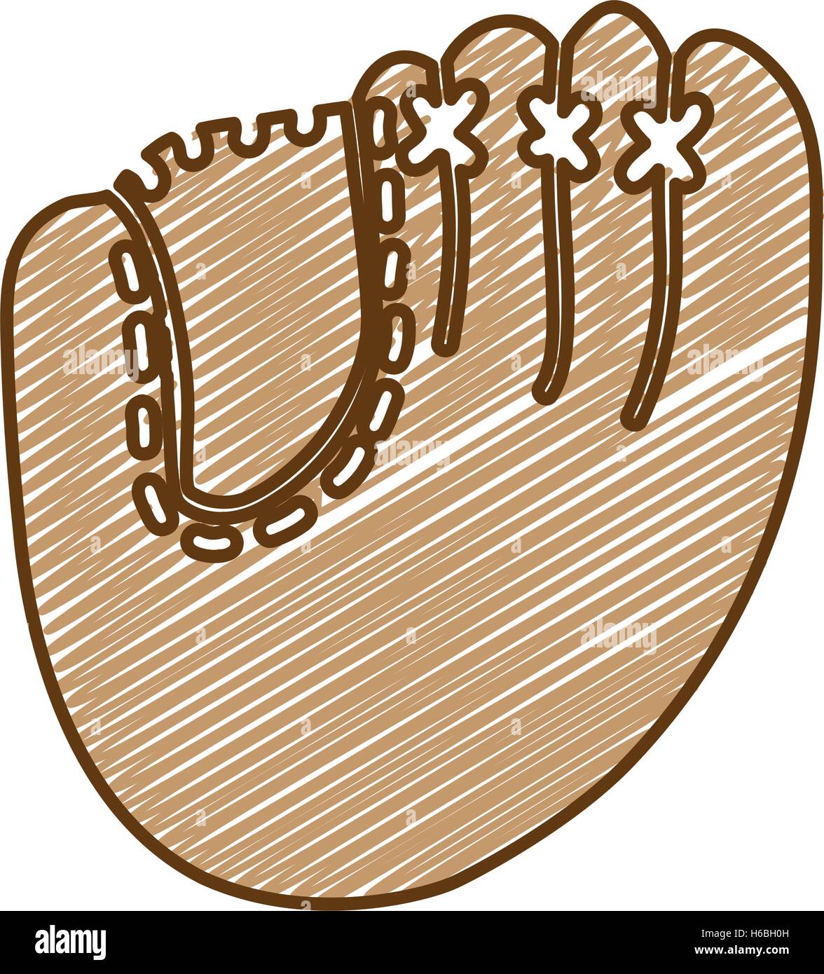baseball mitt icon image vector illustration design Stock Vector Image ...