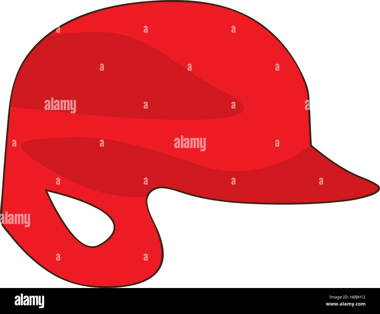 baseball helmet icon image vector illustration design Stock Vector ...