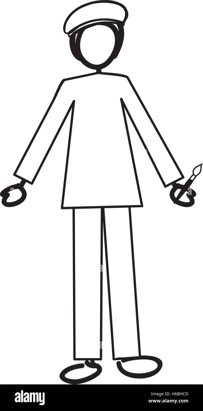 Impressionism cartoon Stock Vector Images - Alamy