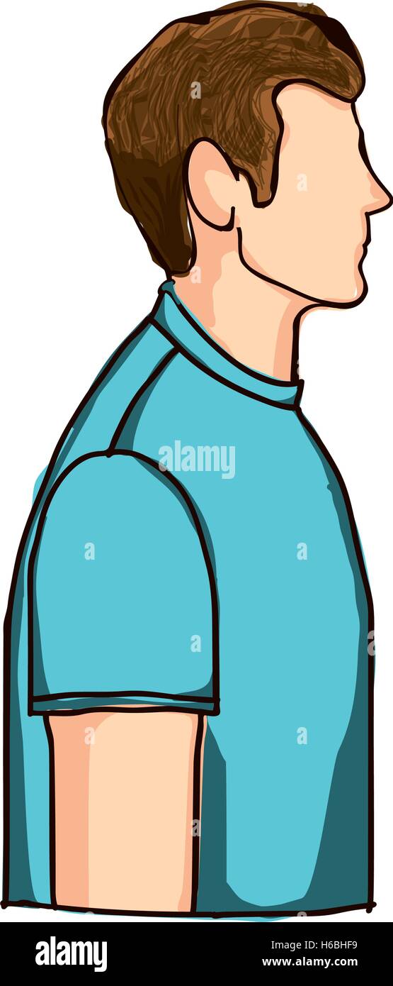 man profile icon image vector illustration design Stock Vector Image ...